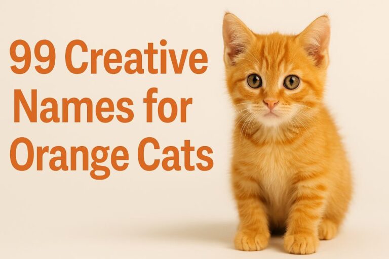99 Creative Names for Orange Cats - Catsoria: Cat Health, Care Guides ...